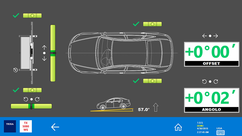 TEXA RCCS3 ADAS for CARS
