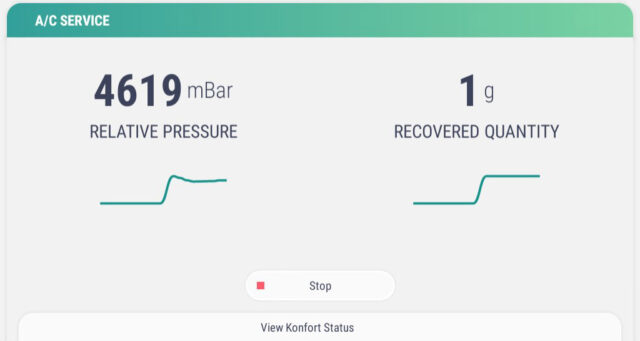 TEXA AC Service - KONFORT 760 TOUCH