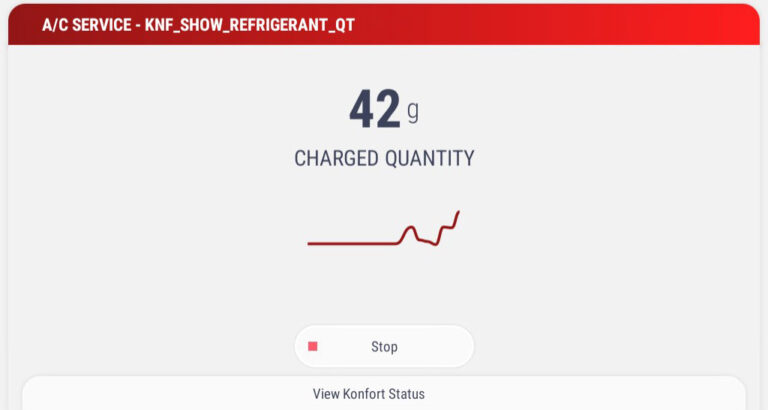 TEXA AC Service - KONFORT 760 TOUCH