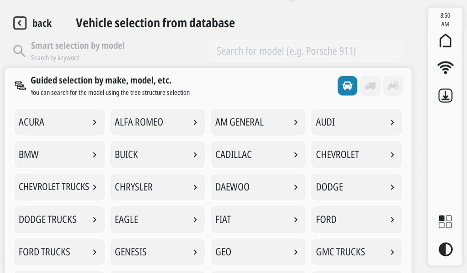 TEXA AC Service - KONFORT 780 DUAL GAS TOUCH