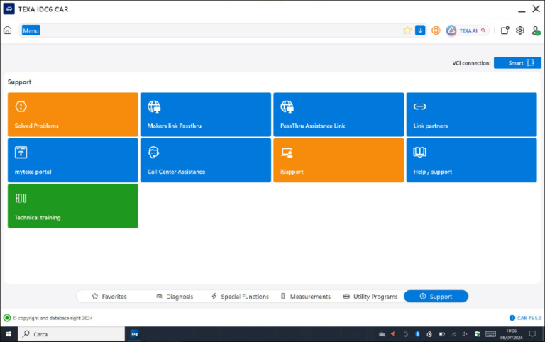IDC6 Software - TEXA